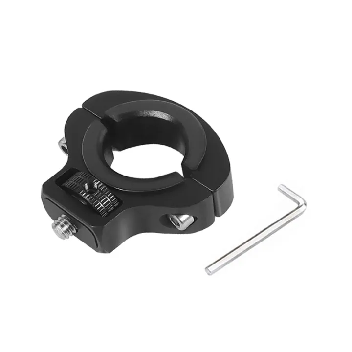 Adjustable Anti-Reverse 1/4 Screw Clamp Side Bicycle Fixing Bracket,A ...