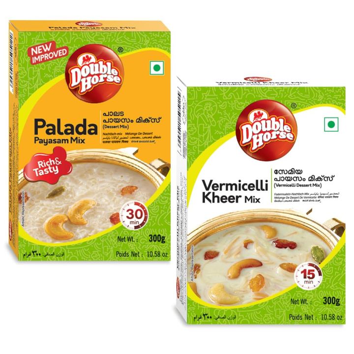 Double Horse Sweet Surprise Payasam Combo (Pack of 2) | Palada Payasam ...