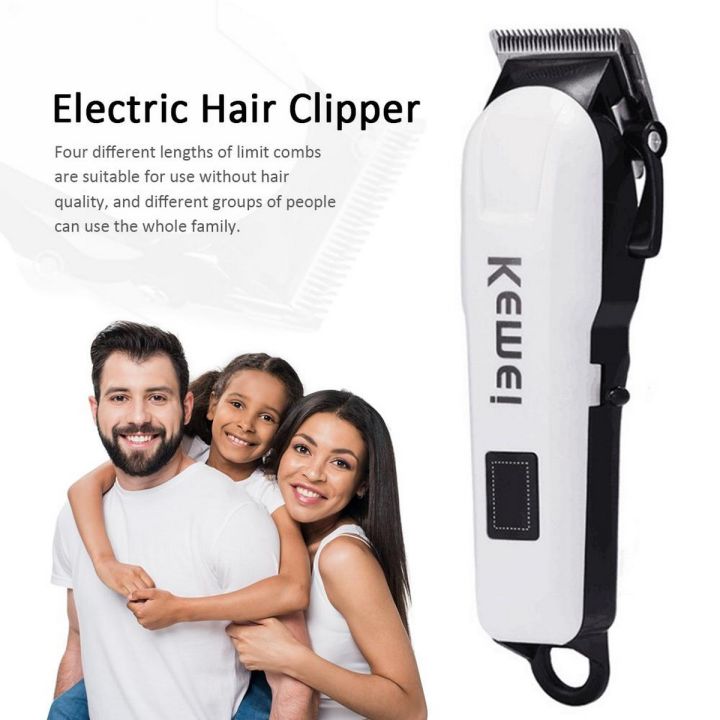 New Kemei KM-809A Profeional Rechargeable Electric Haircut Machine LCD ...