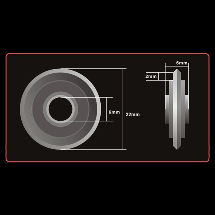Cutting Machine Wall & Floor Tile Bearing Cutter Wheel, Manual Tile ...