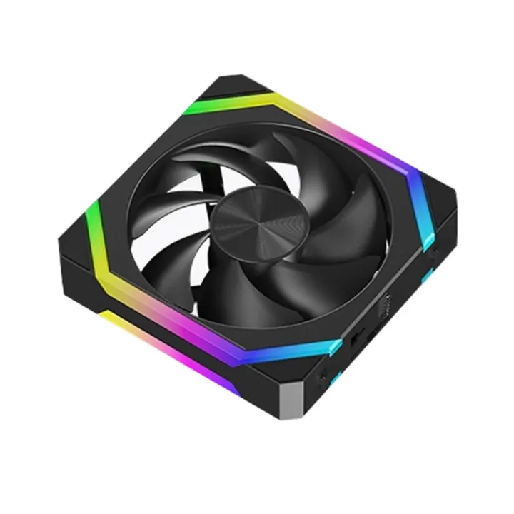 Computer Chassis Fan 12V 12cm 5V 3PIN ARGB Cooling Fan 4Pin PWM Large ...