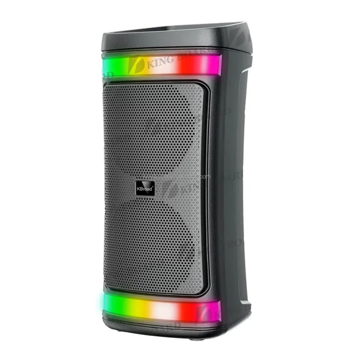 KTS-1861 Portable Wireless Bluetooth Speaker with Mic Partybox LED ...