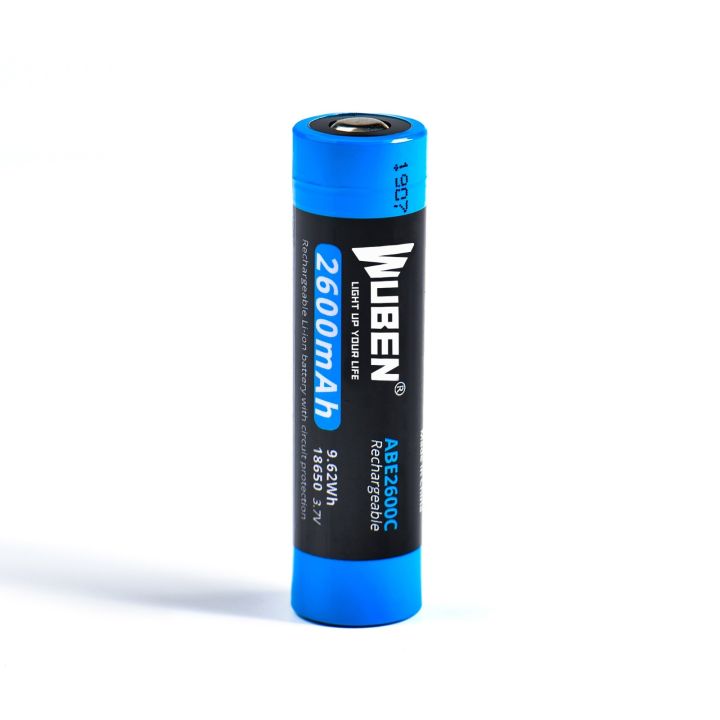 WUBEN-2600mah 18650 Li-ion battery | Daraz.lk