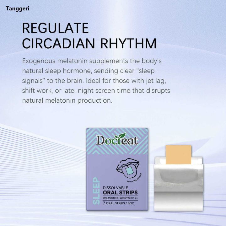 Fashion Docteat Instant Oral Lozenges Sleep Gentle care for nighttime ...