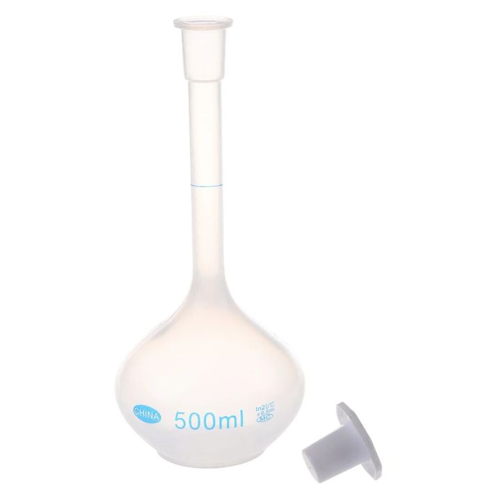 【Universal Car Parts Store】500ml Neck White Plastic Measuring Flask ...