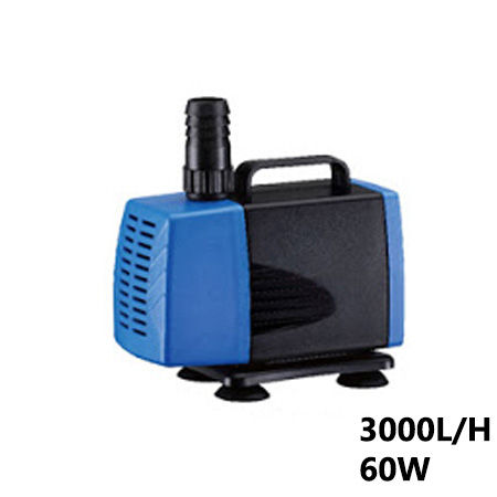 RS Electrical RS-5100 3000L/H 60W Aquarium Fish Tank Submersible Pump ...