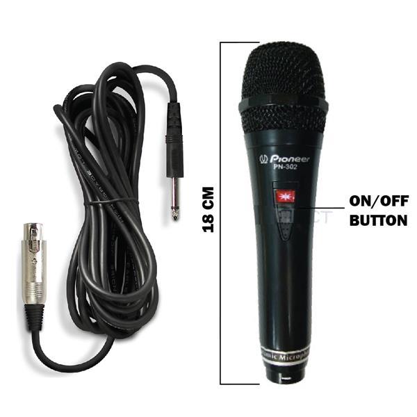 Professional Dynamic Vocal Microphone Pn-302 | Daraz.lk