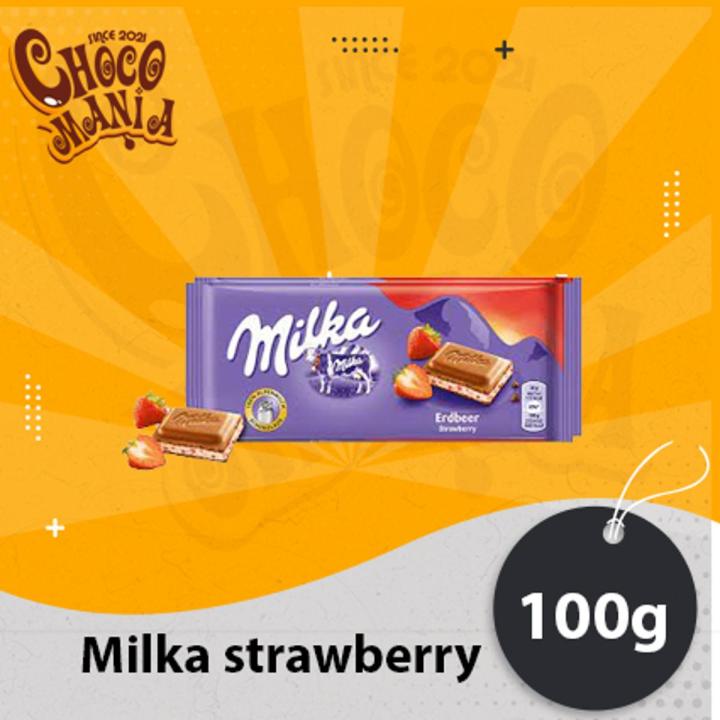 Milka strawberry 100g | Daraz.lk