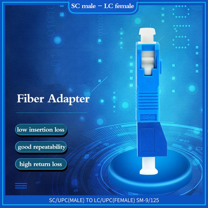 【Atoztide Store】Male To LC Female Single Mode Fiber Optic Hybrid ...