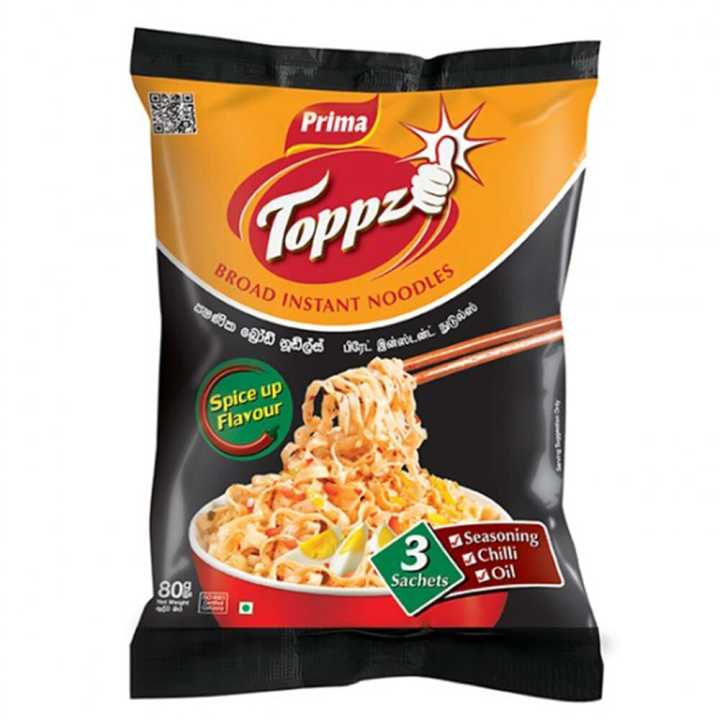 Prima Toppaz Broad Instant Noodle 80G | Daraz.lk