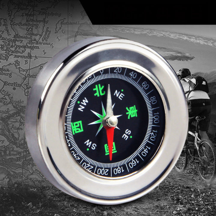 【The Timber Loft】Large stainless steel compass refers to the North ...