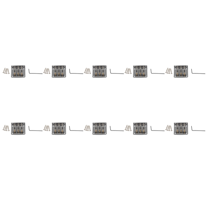 10X 3 String Guitar Ball String Bridge Bridge Pull String Hard Tail ...