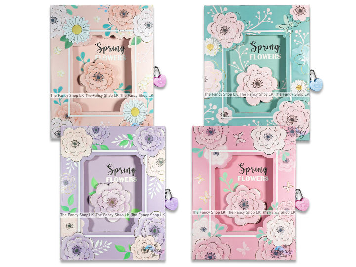 Notebook Diary Autograph Lockable 32k (13cmx19cm) Lock and Key System ...