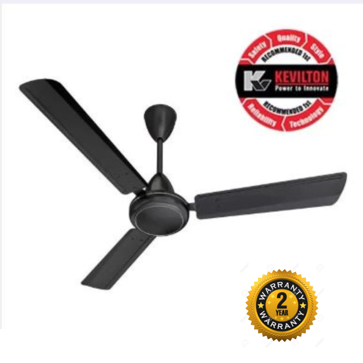 Kevilton Ceiling Fan - White and Black (2 Years Warranty) | Daraz.lk