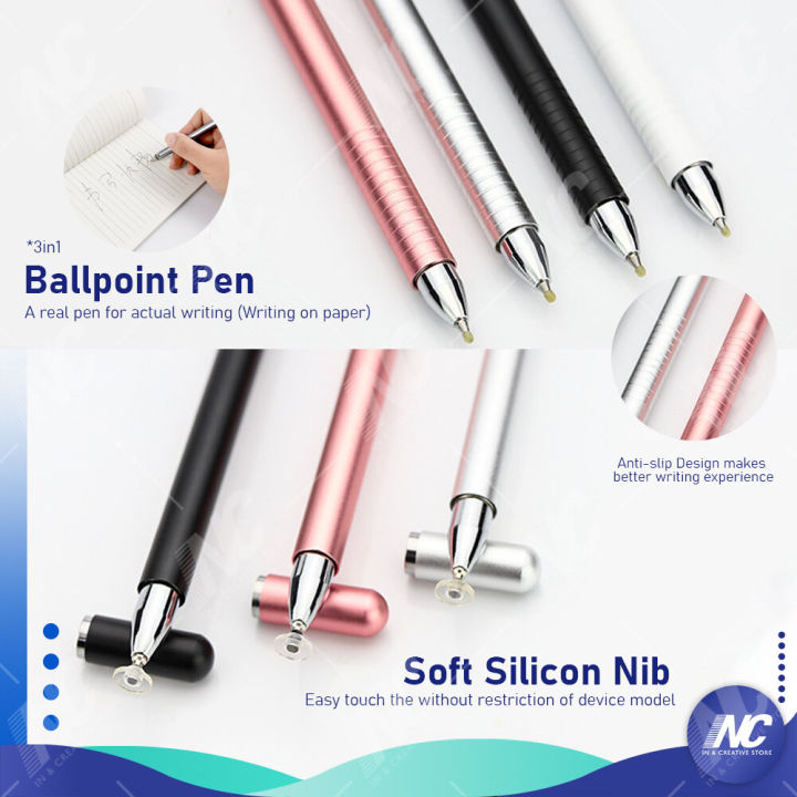 HOT Universal Stylus Pen Touch Screen Drawing Multifunction Capacitive ...