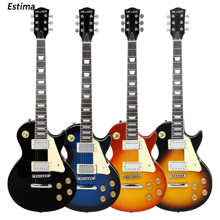 Electric Guitar 22 Fret Starter Guitar Wooden Electric Guitar Musical ...