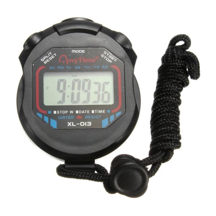 Digital Handheld LCD Timer Sports Stopwatch Counter Stop | Daraz.lk