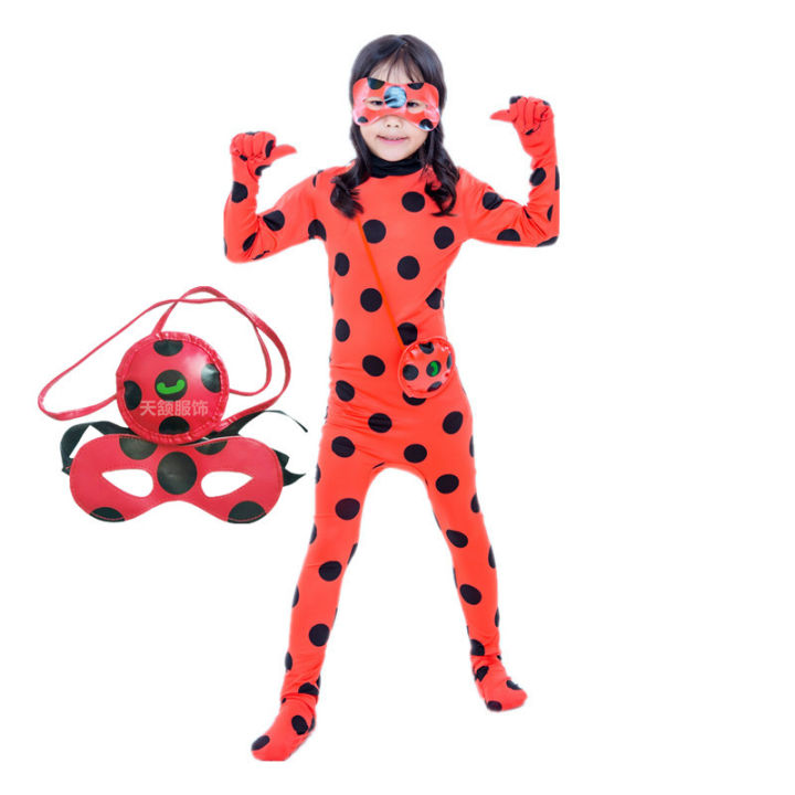Children's Ladybug Suit Halloween Costume Anime | Daraz.lk