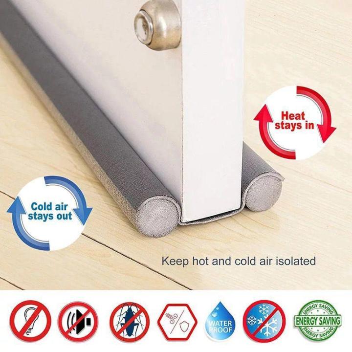 Genuine Vaknz flexible door Bottom sealing strip Guard Wind Dust ...
