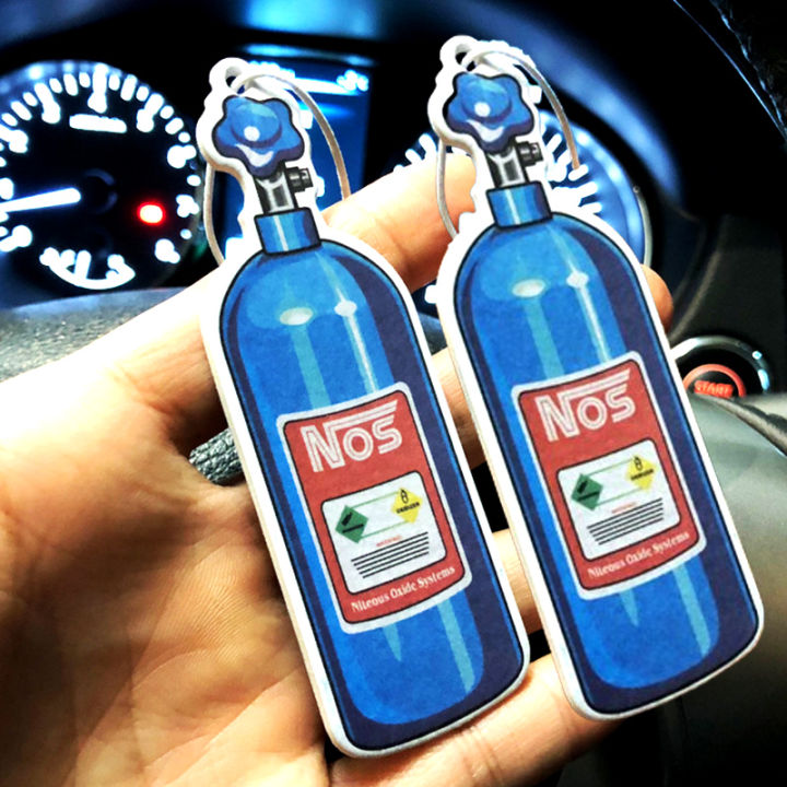 NOS Car Paper Air Freshener Blue Scent Car Air Vent Perfume Refill ...