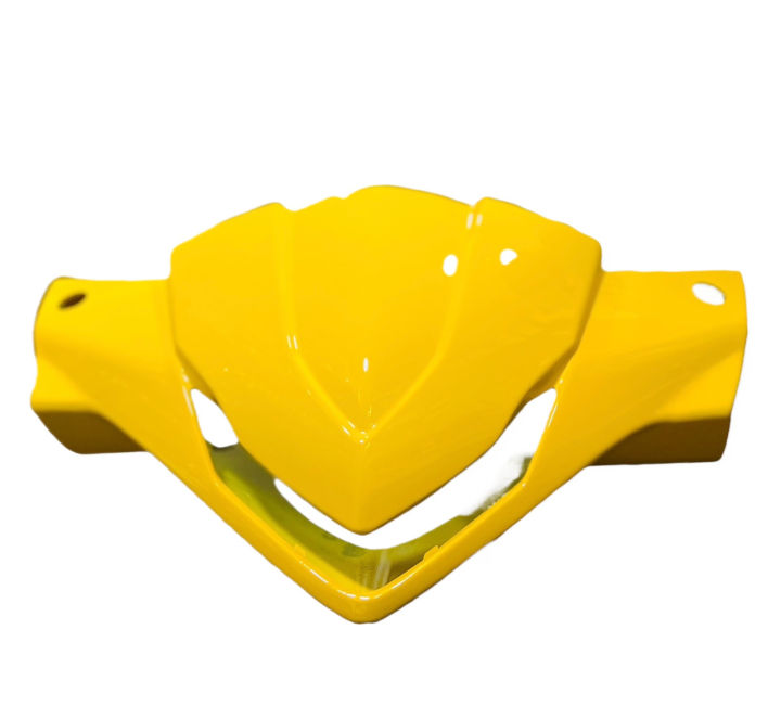 Dio New Model Mask Visor Yellow/ Dio New Model Handle Cowling Yellow ...