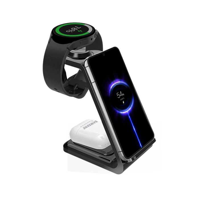 Gentlemange 3 in 1 Wireless Charger Stand For Samsung Phones Gala【2025 ...