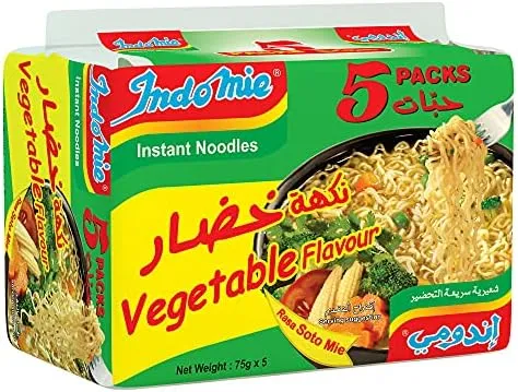 Indomie Soto Instant Noodles, Vegetable Flavour with Seasoning Powder ...