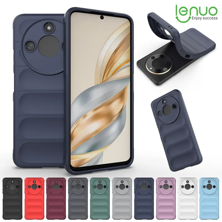Lenuo For Honor X9c Smart Back Cover Phantom Shield Soft Silicone TPU ...