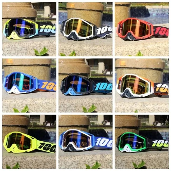 New Original 100 Men Riding Goggles Enduro Anti-fog Cycling Moto Dirt ...