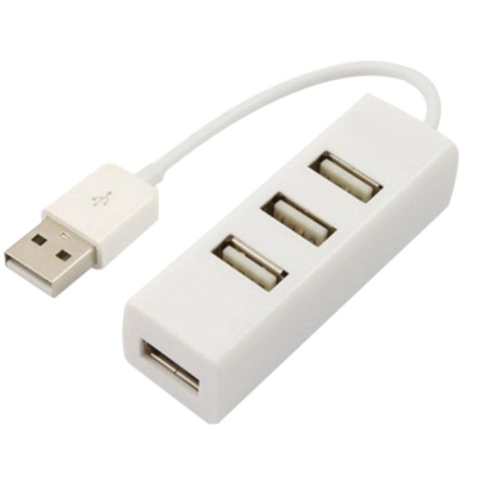 USB Splitter Small Row Plug Hub 2.0 USB Hub 4 Port Hub with Mobile Hard ...