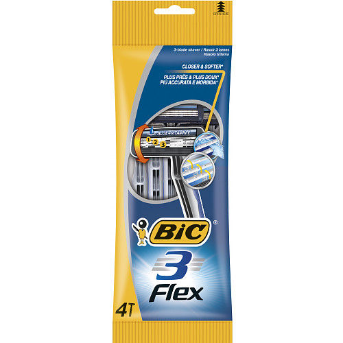 BIC Flex 3 Disposable Razors 4 Pack | Daraz.lk