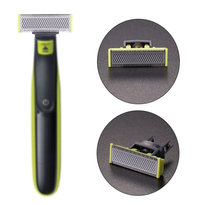 【New Arrivals】Men Beard Shaver Head Replacement Blade Beard Trimmer ...