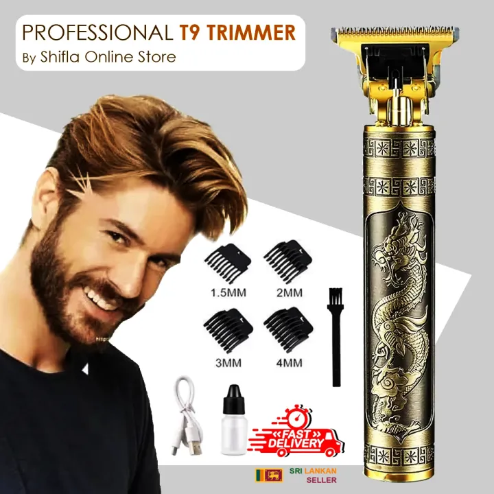 Dragon T9 Vintage Professional Trimmer Hair Cutting Machine Hair ...