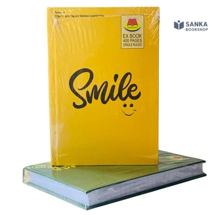 Sammanee A5 HARD Cover Single Ruled Book 400 Pages | Notebook ...