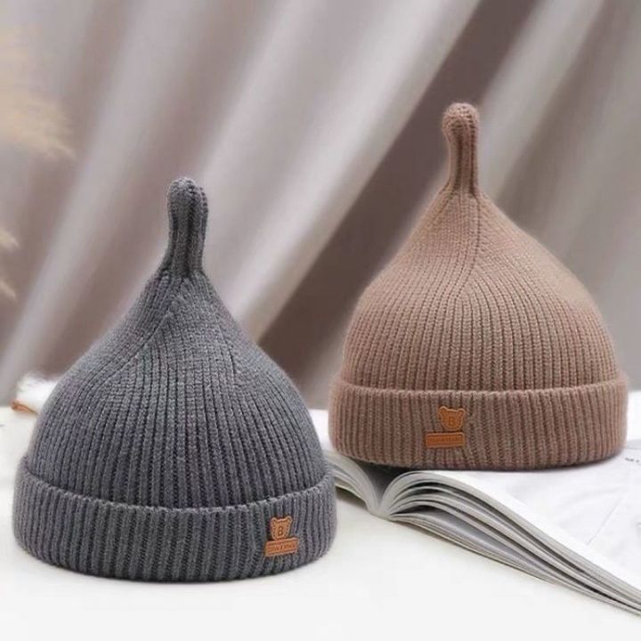 Caps Kids Baby hats, autumn and winter, baby wool hats, warm hats, boys ...