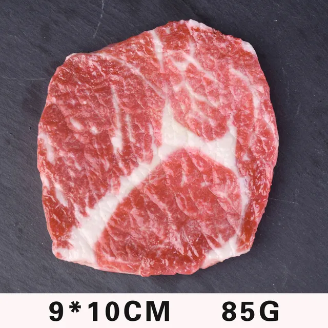 【Folio & Light】Butcher's False Raw Meat Block Black Pepper Steak Square ...