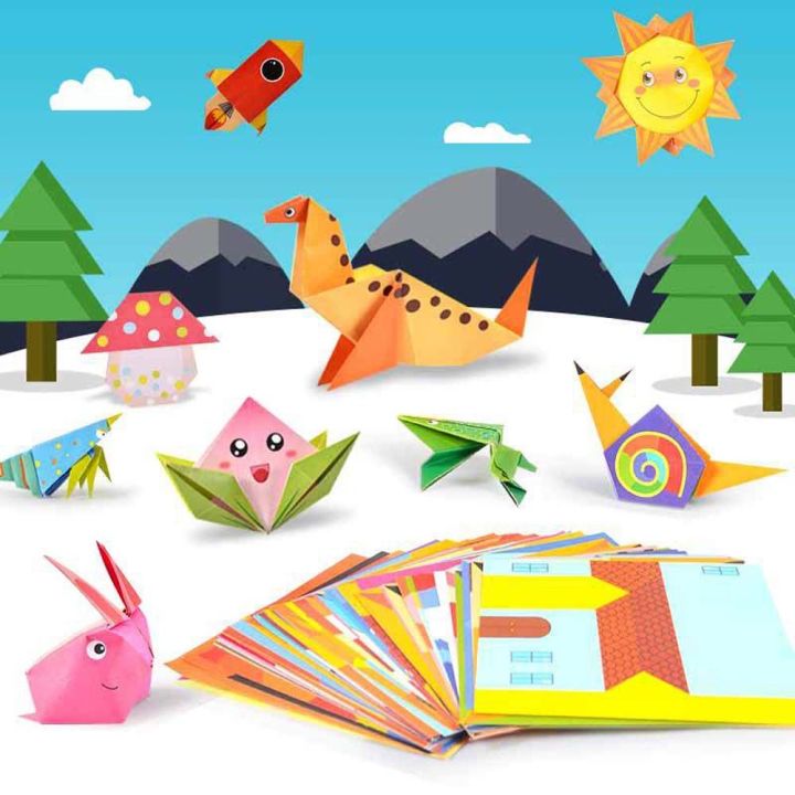 Home Creative Cartoon Educational Paper Art Book Baby Hand-cut Paper ...
