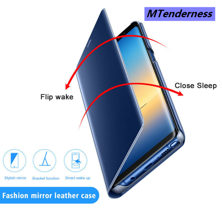 MTenderness For Samsung Galaxy S24 Ultra Case Luxury Clear View Mirror ...