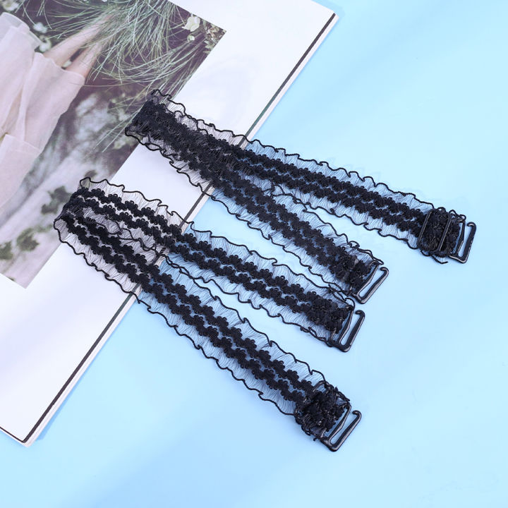 Elegant Bra Accessories Lace Invisible Straps Adjustable Women's Wide ...
