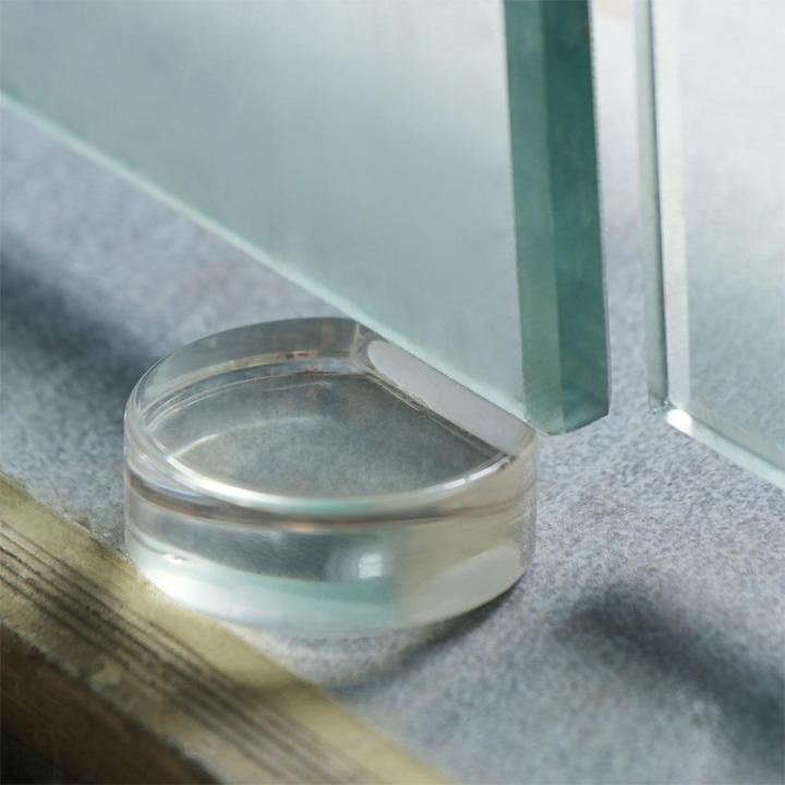 Universal Self Adhesive Transparent Door Stopper Light Weight Non ...
