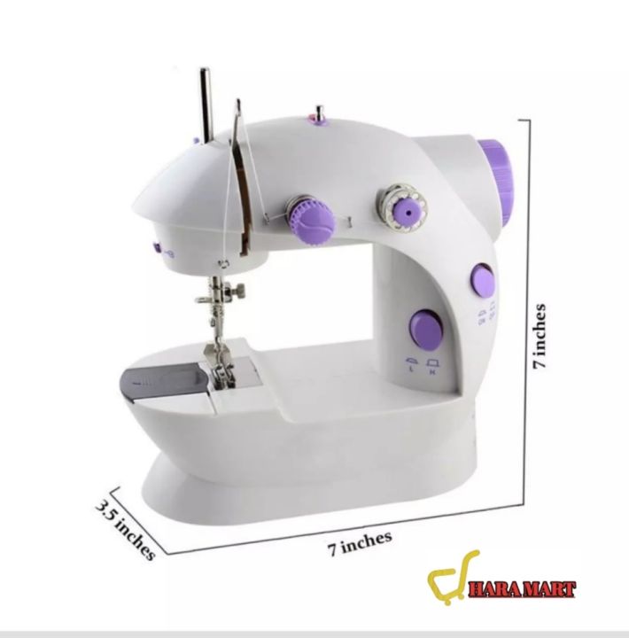 Portable Sewing Machine With Two Speed Control Mini Size Light Weight ...