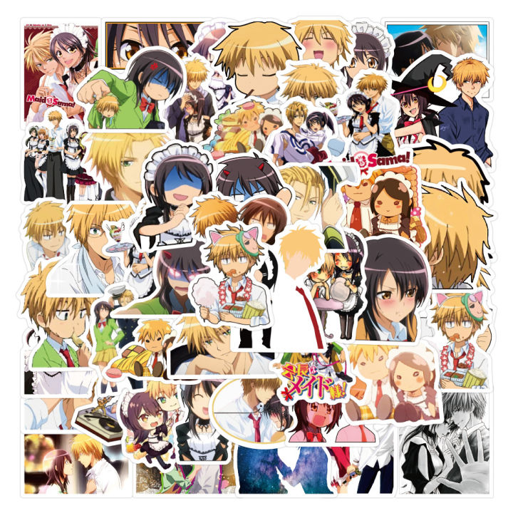 10/30/50pcs Japan Anime Kaichou Wa Maid-Sama Cartoon Decals Motorcycle ...