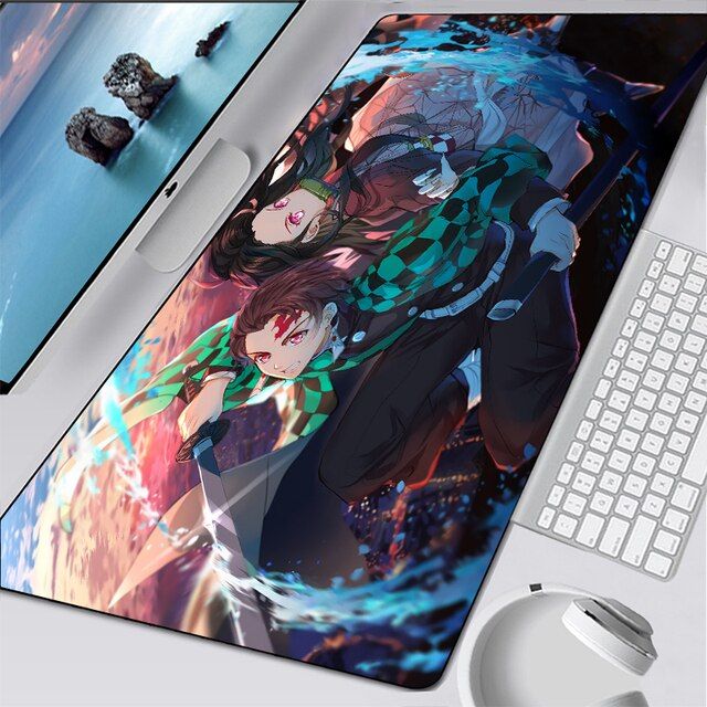 Pad No Anime Carpet Mats Demon S Keyboard Manga Kimetsu Manga Holiday ...