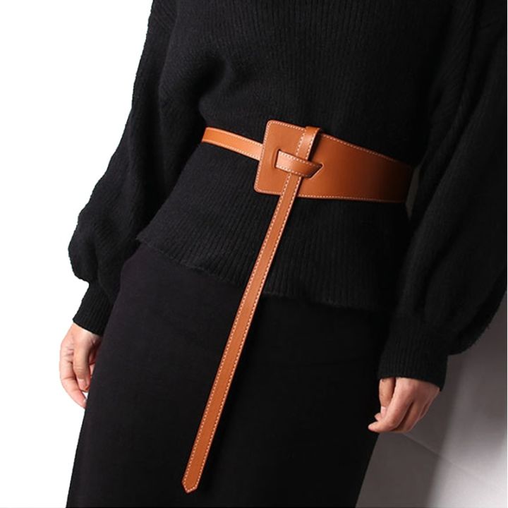Wide Corset Designer Belt for Women 2022 New Tie Obi Waistband Vintage ...
