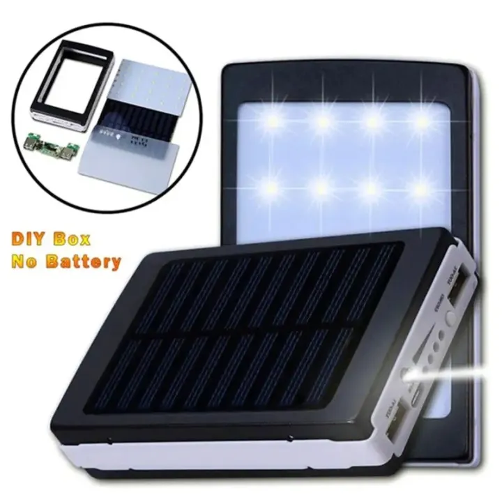 DIY Portable 5x18650 Powerbank Pover Power Bank 18650 Solar Power Bank ...