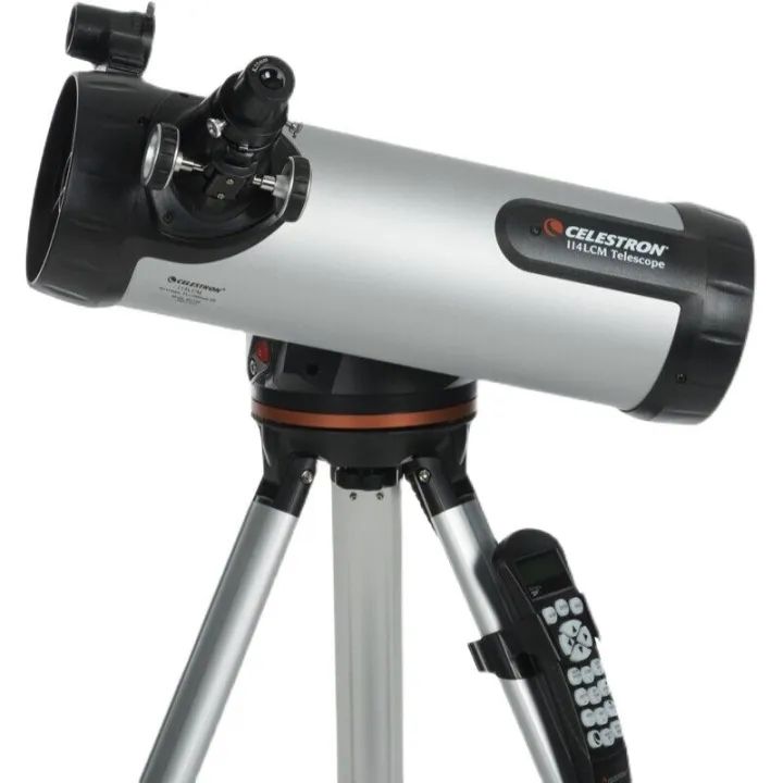 Celestron 114LCM Computerized Newtonian Reflector Telescope With 5PCS ...