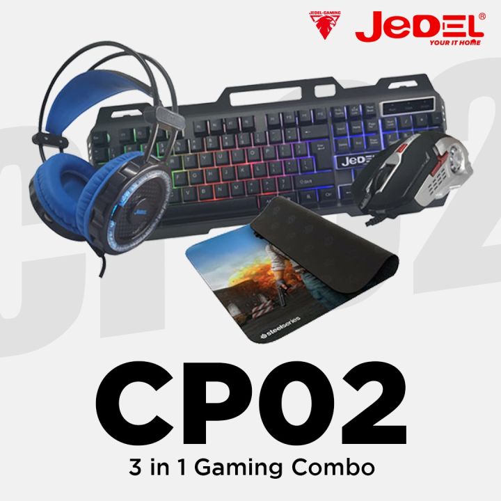 JEDEL CP02 - 3 in 1 Gaming Combo | Daraz.lk