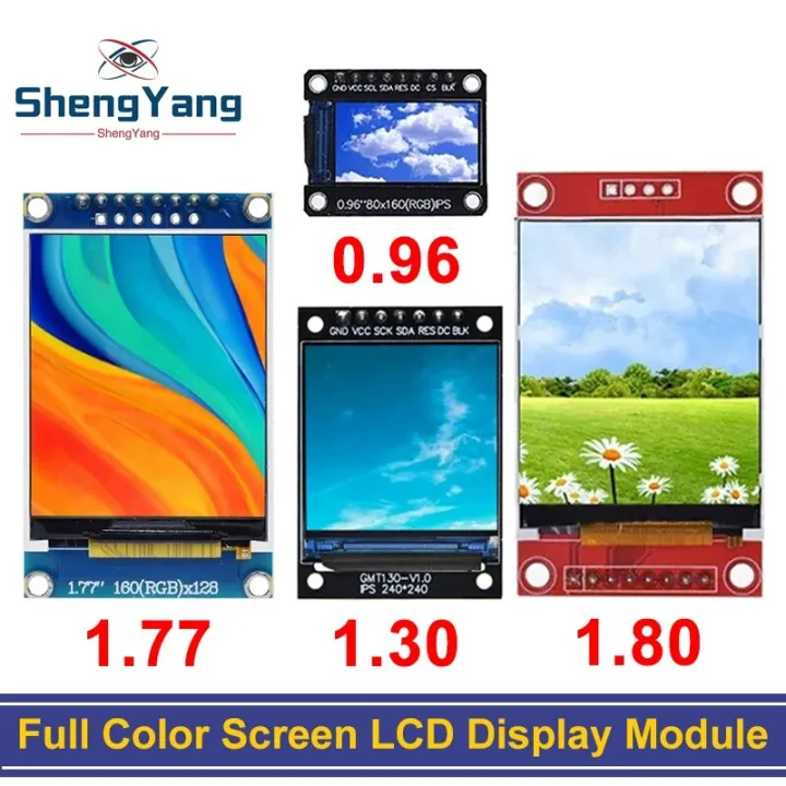 TFT Display 0.96/1.3/1.44/1.8/2.4/2.8/3.5 Inch TFT Full Color Screen ...