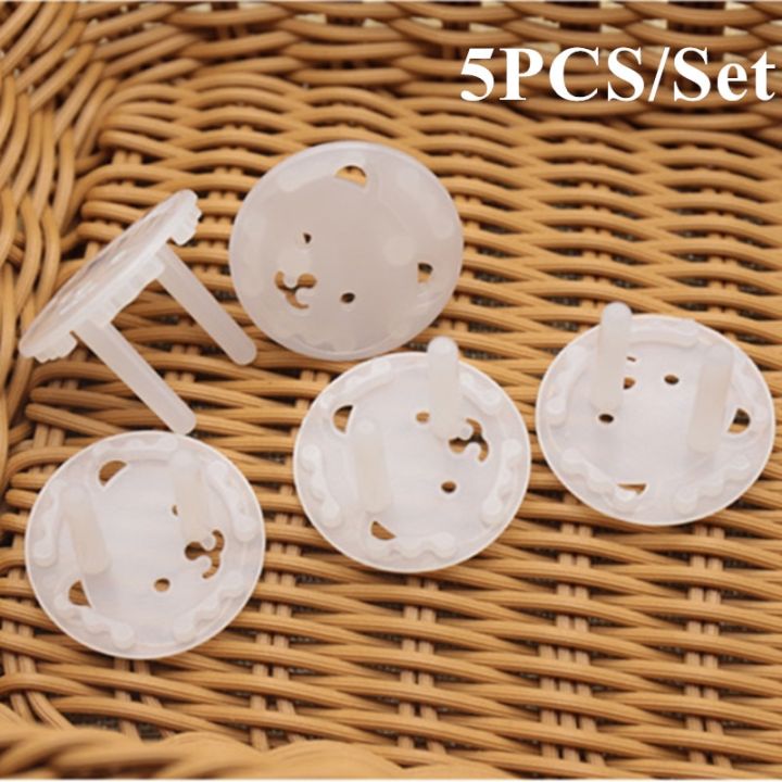【Hengli jewelry story】5pcs Baby Electrical Rotate Cover Hole Round ...