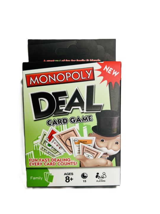 MONOPOLY Deal Card Game | Quick & Fun Card Game for 2–5 Players ...